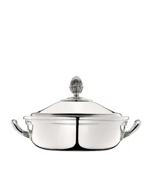 Christofle Plated Malmaison Covered Dish - Silver