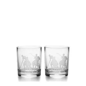 Ralph Lauren Crystal Garrett Old Fashioned Glasses - Clear