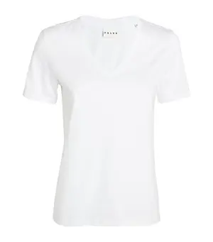 Falke Pima Cotton V-neck T-shirt