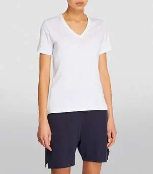 Falke Pima Cotton V-neck T-shirt