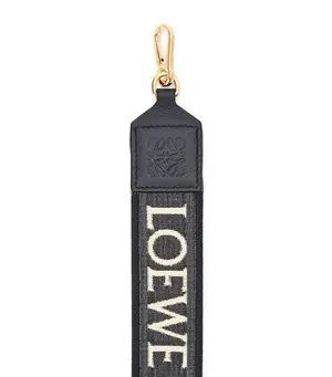 Loewe Jacquard Anagram Logo Strap - Navy
