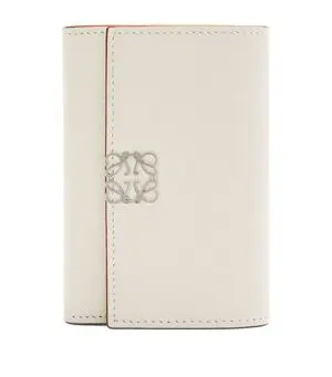 Loewe Leather Anagram Vertical Wallet
