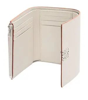 Loewe Leather Anagram Vertical Wallet