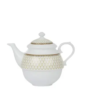 Halcyon Days Antler Trellis Tea For One - Ivory