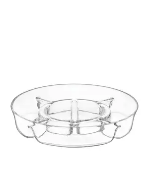 LSA INTERNATIONAL Serve Multi Platter - Clear