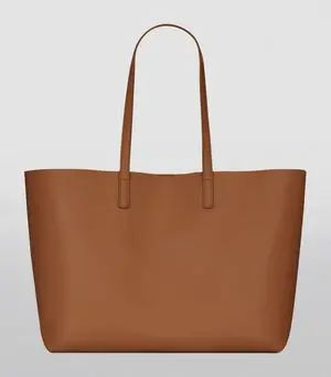 Saint Laurent Leather East/west Shopper Bag