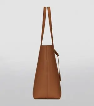 Saint Laurent Leather East/west Shopper Bag