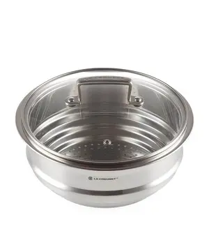 LE CREUSET 3-ply Stainless Steel Multi Steamer With Glass Lid