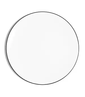 RICHARD BRENDON Line Coupe Dinner Plate - Black