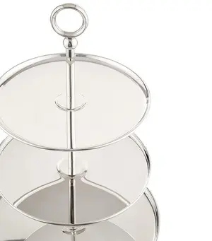 GREGGIO Plated Georgian 3-tier Cake Stand