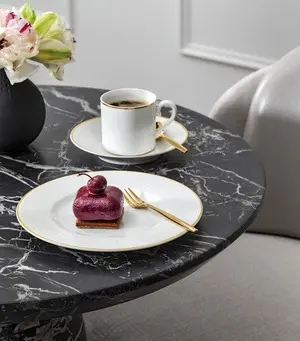 VILLEROY & BOCH Bone Porcelain Château Septfontaines Coffee Cup Saucer