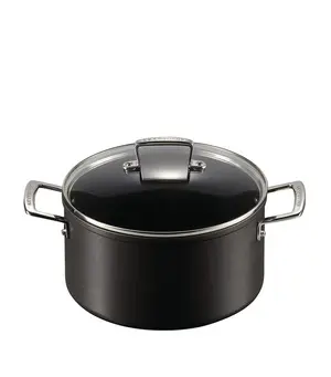 LE CREUSET Toughened Non-stick Deep Casserole Dish - Black