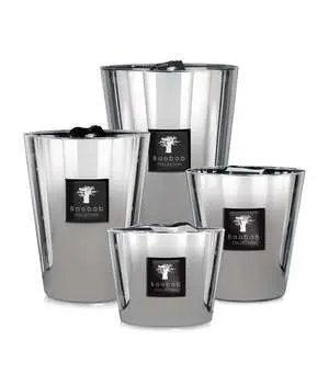 BAOBAB COLLECTION Platinum Candle - Silver