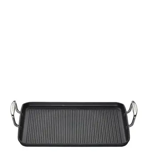 LE CREUSET Toughened Non-stick Ribbed Rectangular Grill