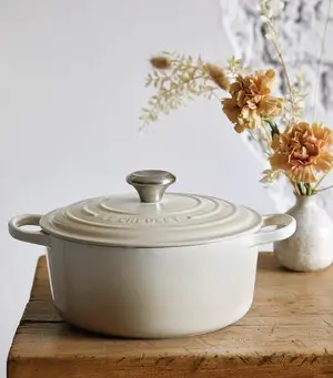 LE CREUSET Cast Iron Round Casserole Dish