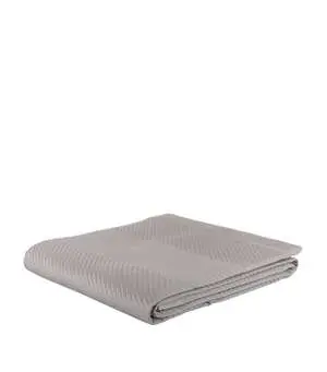 Frette Herringbone Bedspread - Grey