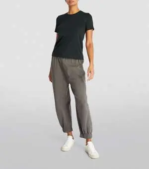 Falke Cotton T-shirt - Black