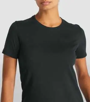 Falke Cotton T-shirt - Black