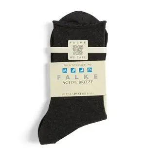 Falke Active Breeze Ankle Socks - Black