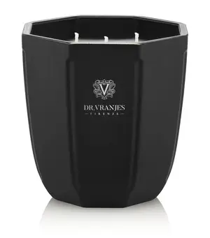 DR. VRANJES FIRENZE Rosa Tabacco Candle - Black