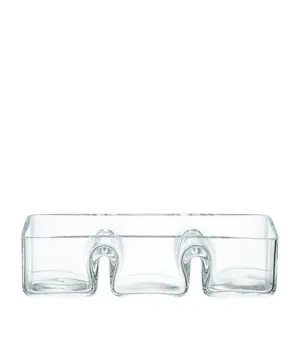 LSA INTERNATIONAL Trio Serving Dish - Clear