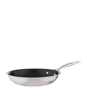 LE CREUSET 3-ply Stainless Steel Non-stick Omelette Pan - Silver