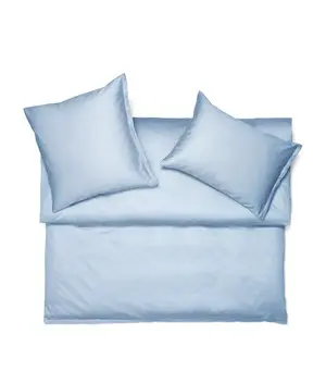 SCHLOSSBERG Noblesse King Fitted Sheet - Blue