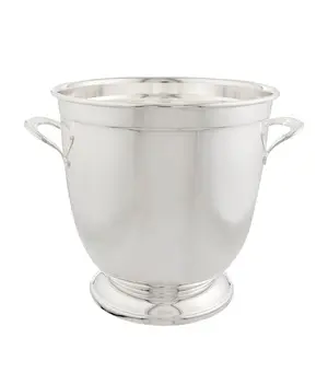 GREGGIO Plated Georgian Champagne Bucket - Silver
