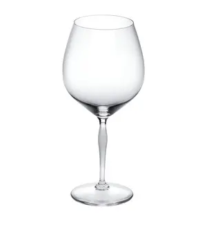 Lalique 100 Points Burgundy Glass - Clear