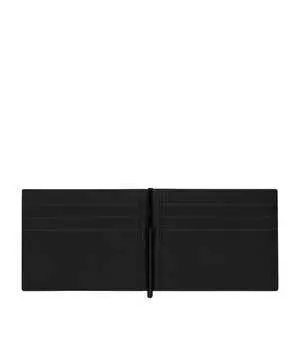 Saint Laurent Leather Monogram Wallet