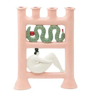 LAETITIA ROUGET Eve Candle Holder - Pink