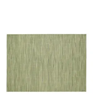 CHILEWICH Bamboo Rectangular Placemat - Green