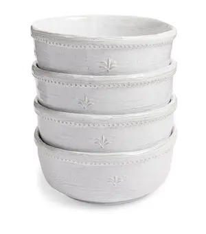 SOHO HOME Set Of 4 Hillcrest Cereal Bowls - White
