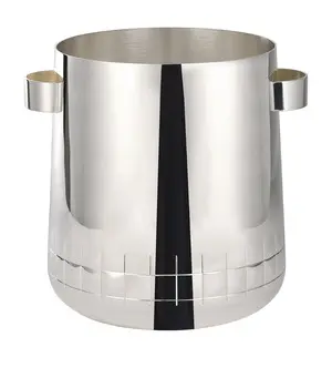 Christofle Plated Graphik Champagne Cooler - Silver