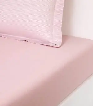 Ralph Lauren Oxford Fitted Sheet - Pink