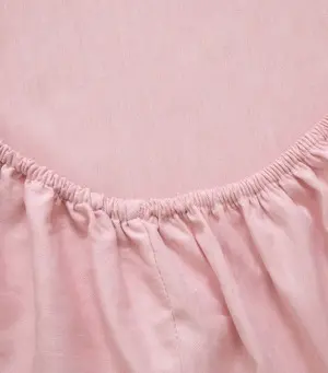 Ralph Lauren Oxford Fitted Sheet - Pink