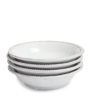 SOHO HOME Set Of 4 Hillcrest Pasta Bowls - White