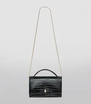 Alexander McQueen Skull Top Handle Bag - Black