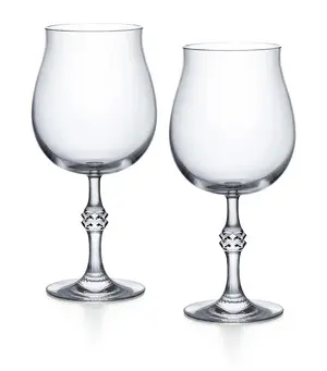 THE MARTHA, BY BACCARAT Set Of 2 Passion Wine Glasses - Clear