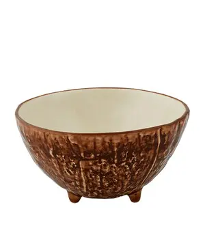 BORDALLO PINHEIRO Coconut Bowl - Brown