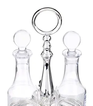 GREGGIO Plated Georgian Cruet Set