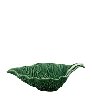 BORDALLO PINHEIRO Cabbage Sauce Boat - Green