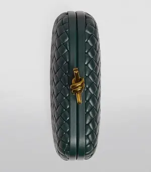 Bottega Veneta Leather Knot Minaudiere Clutch