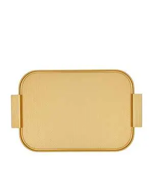 KAYMET Ribbed Serving Tray
