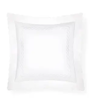PRATESI Treccia Oxford Pillowcase - White