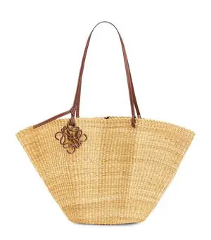 Loewe X Paula's Ibiza Shell Basket Bag