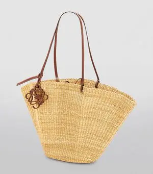 Loewe X Paula's Ibiza Shell Basket Bag