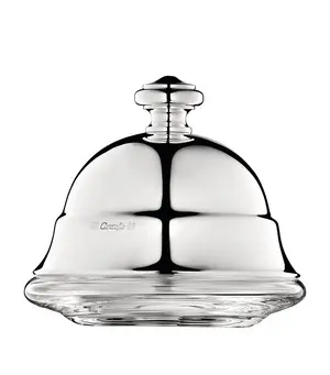 Christofle Albi Butter Dish - Silver