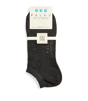 Falke Active Breeze Sneaker Socks - Black