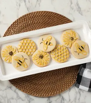 NORDICWARE Honey Bee Cast Cookie Stamps
